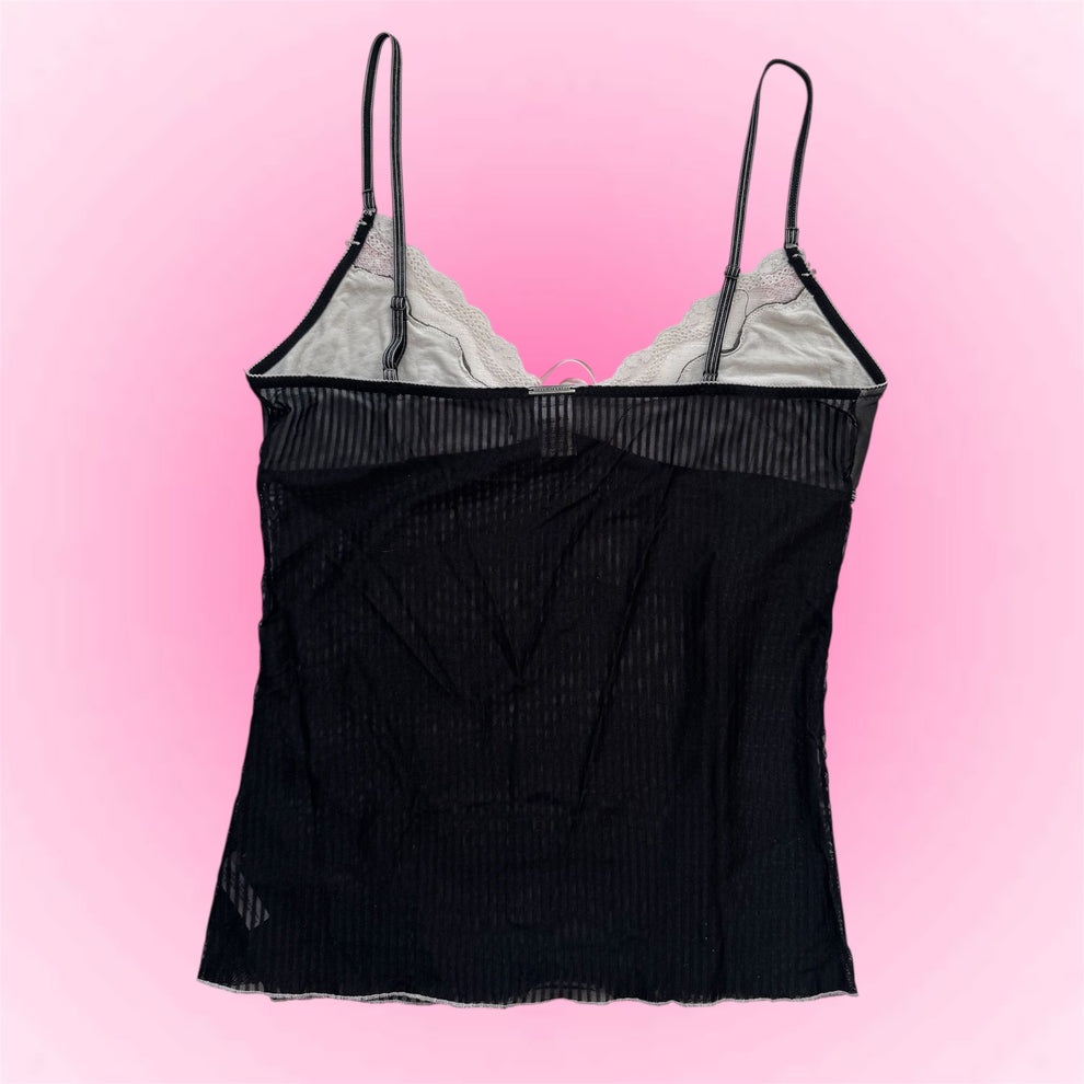 Black Vive Maria Top (L) – Vintage Angel